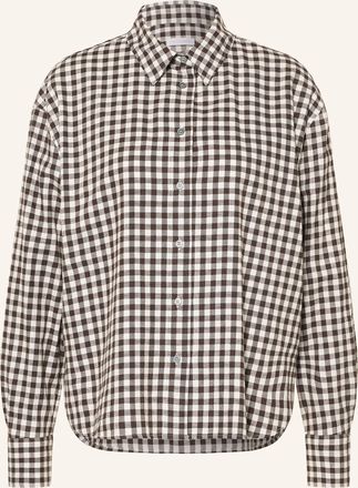 Robert Friedman Robert Friedman Hemdbluse Aus Flanell braun