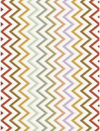 Missoni Home Chevron-Patterned Cotton Scarf - White