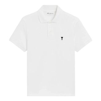 Ami Contrasted de Coeur Polo - - Tops - Herren - Wei&szlig; - M