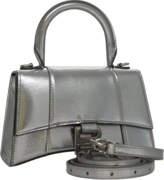 Balenciaga Pre-owned Cuir sacs-main - Femme - Pre-owned - Gris - Taille: ONE Size