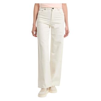 Semicouture Damen, Hosen, Wei&szlig;, W28Gr&ouml;&szlig;e