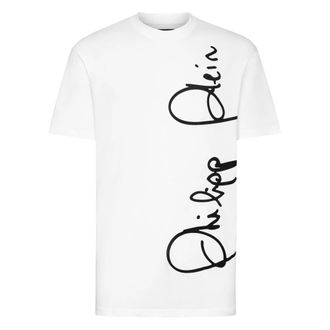 Philipp Plein T-Shirt Rundhals - - Tops - Herren - Wei&szlig; - 2XL