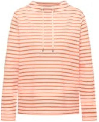 Cecil Langarmshirt mit Stehkragen - - Tops - Damen - Mehrfarbig - M
