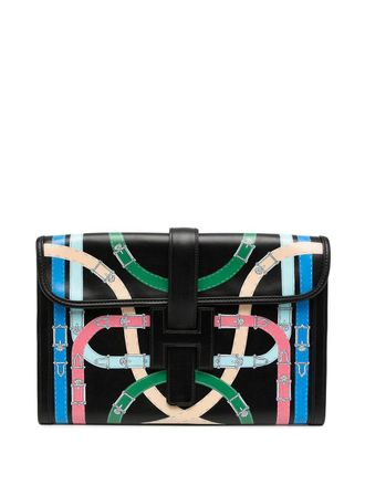 Herm&egrave;s pochette Jige pre-owned - Noir