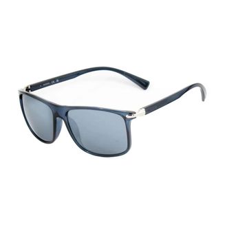 Guess Homme, Accessoires, Bleu, Taille: ONE Size Lunettes de soleil &agrave; monture carr&eacute;e inject&eacute;e