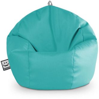 Happers Happers - Pouf Enfant Similicuir Outdoor Turquoise