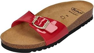 Dr. Scholls ESTELLE Patent Synthetic Red