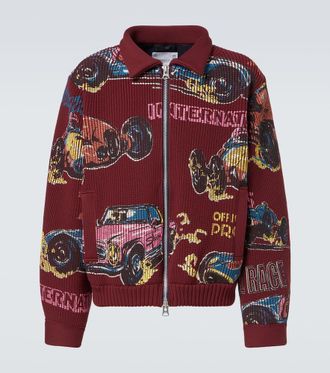sacai Jacke Car Race