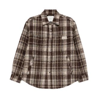 Dunst Kariertes Flanellhemd in Braun - - Blouses & Shirts - Damen - Braun - S