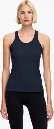 Arket Geripptes Tanktop -Blau