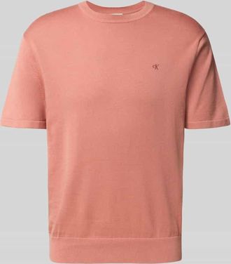 Calvin Klein T-Shirt mit Logo-Stitching Modell SUPIMA