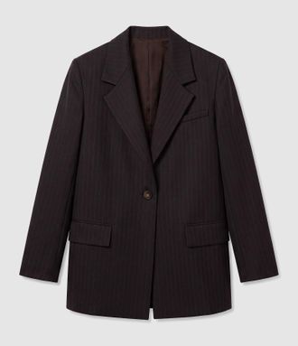 Margaux Lonnberg Veste Norton Brown Stripes
