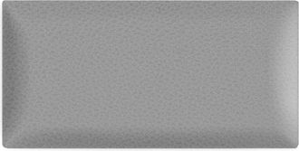 MG Design Polsterpaneel 30 x 60 cm in Grau - 3D Wandkissen fürs Bettkopfteil & Wanddeko, ohne Bohren, geräuschmindernd, fein strukturiert, pflegeleicht & Abrieb