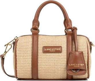 Lancaster Femme, Sacs, Rouge, Taille: ONE Size Sac polochon Zipp&eacute; Mini Osier