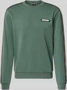 Emporio Armani Sweatshirt mit Label-Details und Rundhalsausschnitt