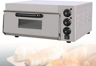 Generic Grille-pain Commercial &agrave; Un &eacute;tage De 16, Four Polyvalent Ext&eacute;rieur En Acier Inoxydable, Minuterie De 0 &agrave; 60 Minutes, Temp&eacute;rature R&eacute;glable De 50 &agrave; 350 