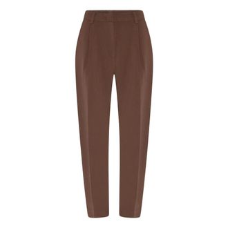 Bruuns Bazaar Femme, Pantalons, Brun, Taille: 42 FR Cindysus Dagny Pantalons