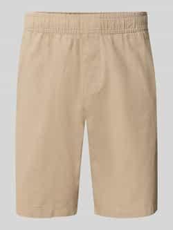 Review Straight Fit Shorts mit Ges&auml;&szlig;tasche