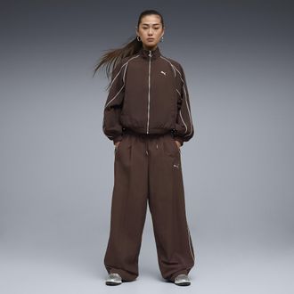 Puma Pantalon de surv&ecirc;tement T7 Femme, V&ecirc;tements, Marron, XL