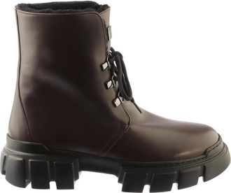 Högl Högl Damen Winter Hike Ankle Boot, chocplum, 34.5 EU X-Weit