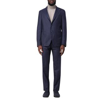 Tagliatore 2-Knopf-Anzug - - Suits - Herren - Blau - L
