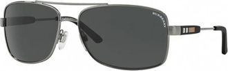Burberry Homme, Accessoires, Gris, Taille: 63 MM Lunettes Authentiques avec Service de Qualit&eacute; Sup&eacute;rieure