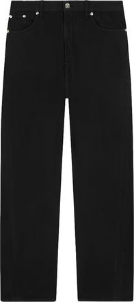 Dondup Straight Leg Jeans - Schwarz