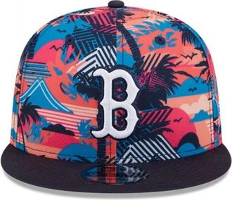New Era Boston Printed Gorra Hat - - Accessories - unisex - Mehrfarbig - ONE SIZE