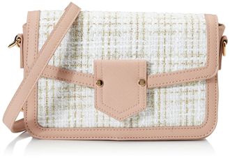 Geox Womens D TALYIA Bag, Off White/Rose