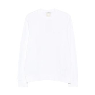 Calvin Klein Langarm-Sweatshirt mit Rundhalsausschnitt - - Sweatshirts & Hoodies - Herren - Wei&szlig; - XS