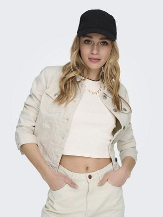 Only Jeansjacke ONLWONDER - Jeansjacke mit Teilungsn&auml;hten und Stretch sehr figurbetont, casual, Denim, Baumwollmischung, Brusttaschen