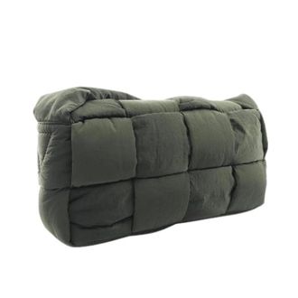 Bottega Veneta Pre-owned Padded Tech Cassette Nylon Umh&auml;ngetasche - - Pre-owned - Herren - Gr&uuml;n - ONE SIZE
