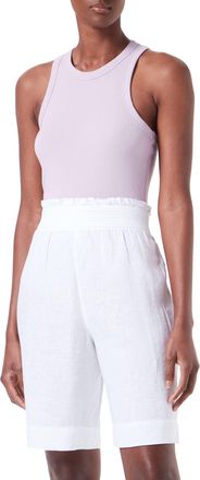 s.Oliver Damen 120.10.105.18.180.2063834 Shorts, White, 34