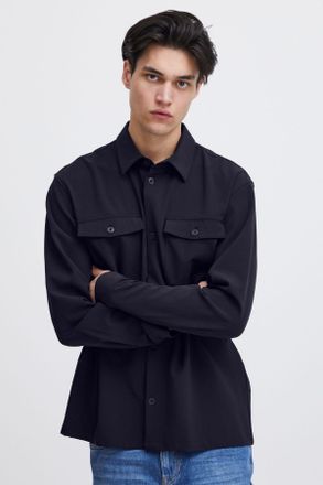 Perform Collection Chris Overshirt - Dunkles Marineblau