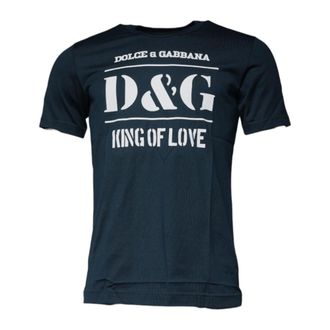 Dolce & Gabbana Herren, Oberteile, Blau, XLGr&ouml;&szlig;e