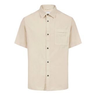 Iceberg Homme, Chemises, Beige, Taille: XL Chemise &agrave; manches courtes
