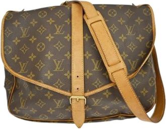 Louis Vuitton unisex, Pre-owned, Brun, Taille: ONE Size Sac &agrave; main Saumur Pre-owned