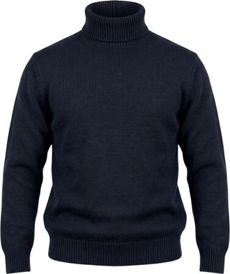 Bl'ker Steve Rollkragenpullover - - Knitwear - Herren - Blau - 2XL
