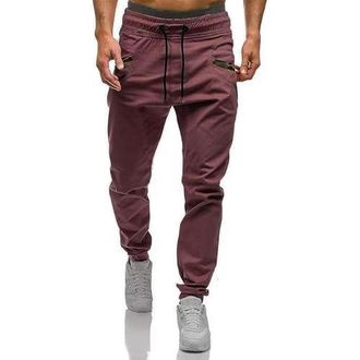 Generic Pantalon de jogging pour homme - Long et fin - Pantalon dext&eacute;rieur pour homme - L&eacute;ger et respirant - Couleur unie - Coupe ajust&eacute;e - Pantalon d&eacute;t&eacute; tend