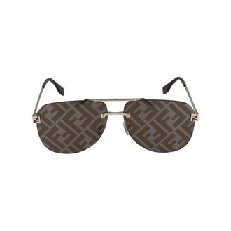 Fendi Sky Sonnenbrille - - Accessories - unisex - Grau - 61 MM