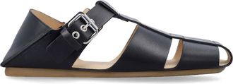 Christophe Lemaire Homme, Chaussures, Noir, Taille: 43 EU Fisherman Slip On Sandal