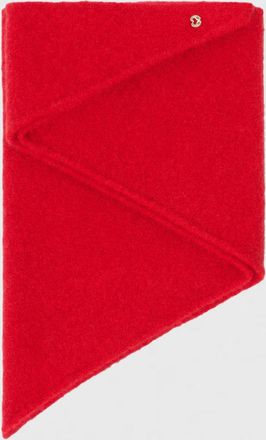 Maje Foulard Triangle En Laine - Rouge - Maje
