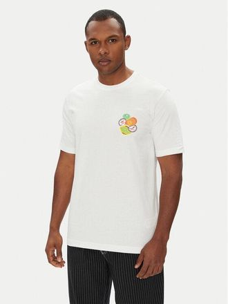 adidas T-Shirt Trefoil Series JW2975 Weiß Loose Fit