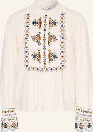 Isabel Marant Marant &Eacute;toile Blusenshirt Monique Mit Lochspitze weiss
