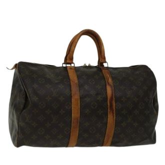 Louis Vuitton Pre-owned Toile sacs-louis-vuitton - Femme - Pre-owned - Brun - Taille: ONE Size