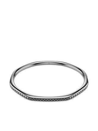 Swarovski bracelet &agrave; fini poli - Argent