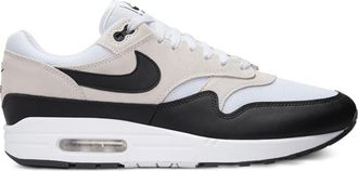 Nike Air Max 1 White Black Sneakers - Nude