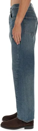Sunflower Wide Twist Jeans - Blue