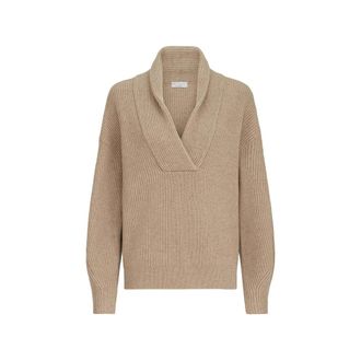 Brunello Cucinelli Cashmere English-rib Sweater With Monili