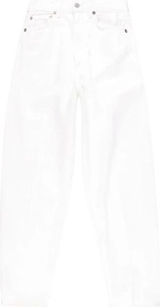 A Gold E Jean Ann&eacute;es 80 - Femme - Jeans - Blanc - Taille: W24